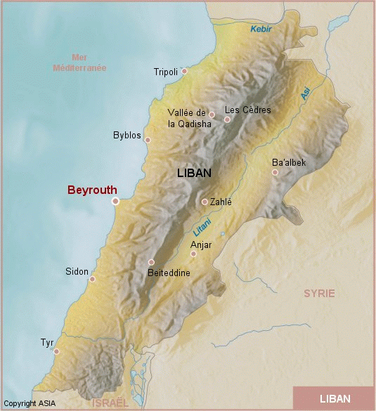 Infos Liban : climat Liban, Population Liban, découverte Liban